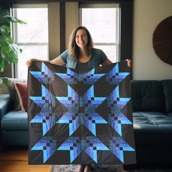 Night Star Quilt Pattern – Lovely Quilt